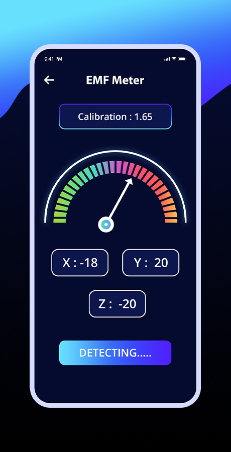 Phone EMF Detector - Ultimate - ElectroSmart - EMF Meter - Radiation Detector - Android ...